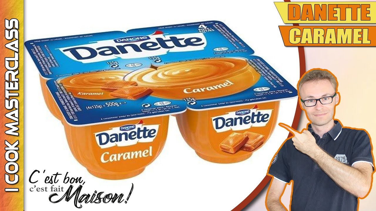 MA RECETTE DE LA DANETTE CARAMEL MAISON : La crème dessert au caramel ...