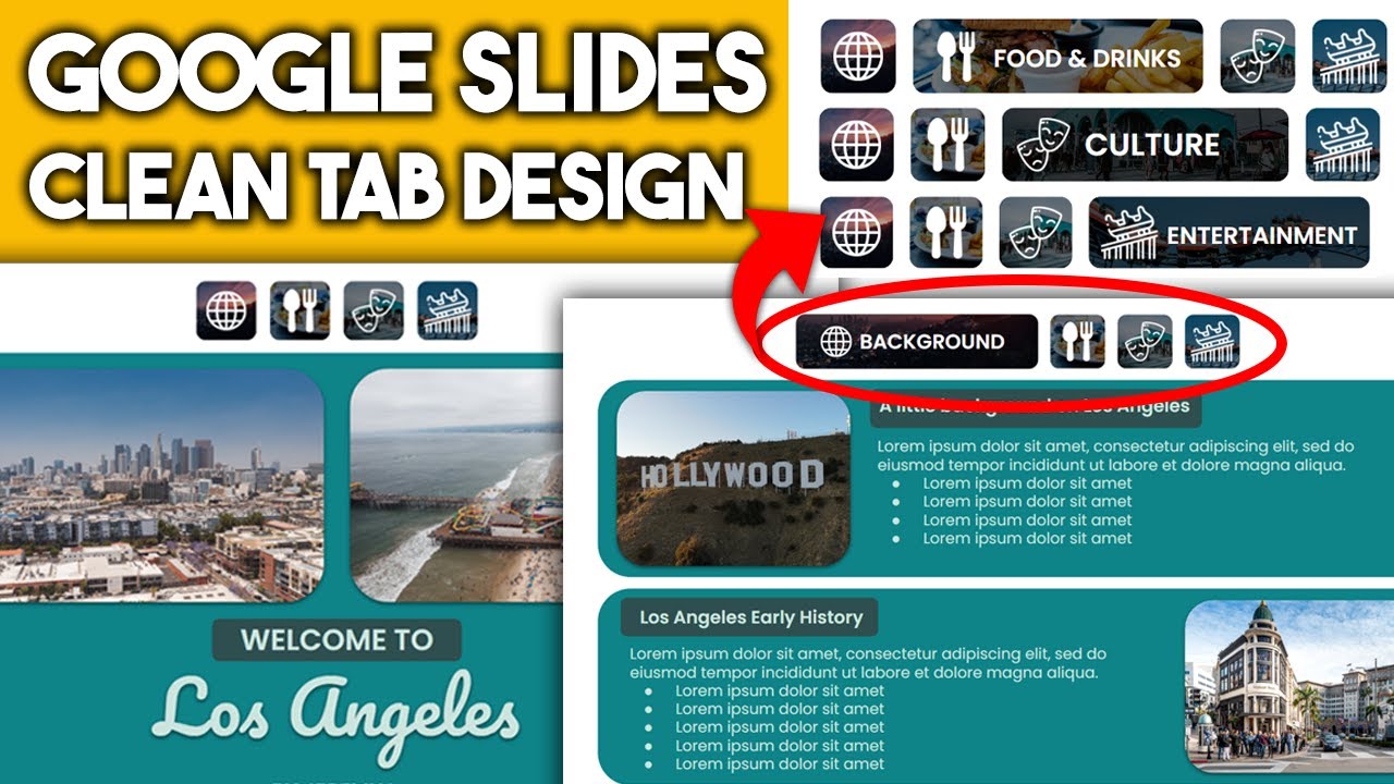 Google Slides Clean Tabs Design to better your presentation! *full ...