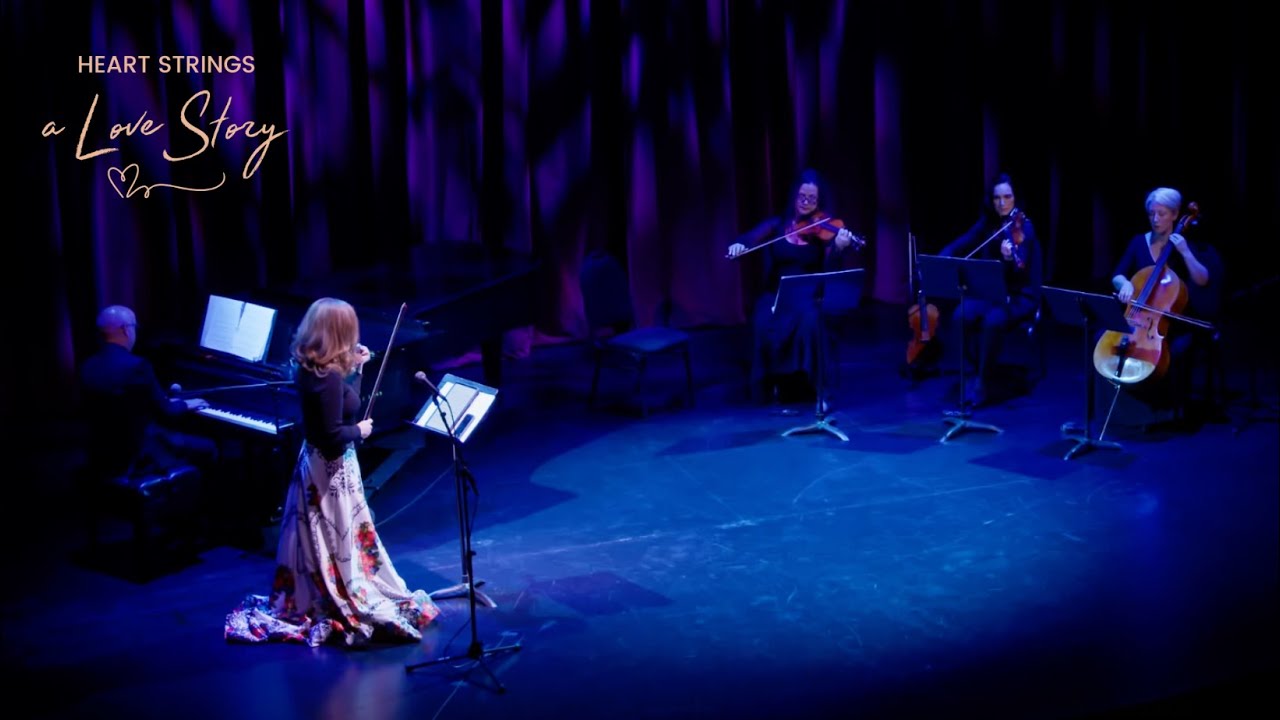 Sophie Armstrong & The Heart Strings Ensemble perform Kissing You - YouTube