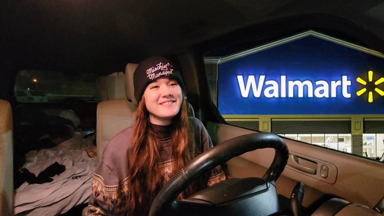 walmart "stealth" car camping - YouTube