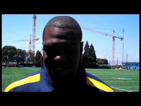 Cal Football: Fall Camp Reporting Day - Justin Cheadle 8/5/11 - YouTube
