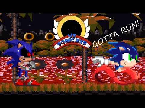 Sonic .EXE is Chasing Sonic! - YouTube