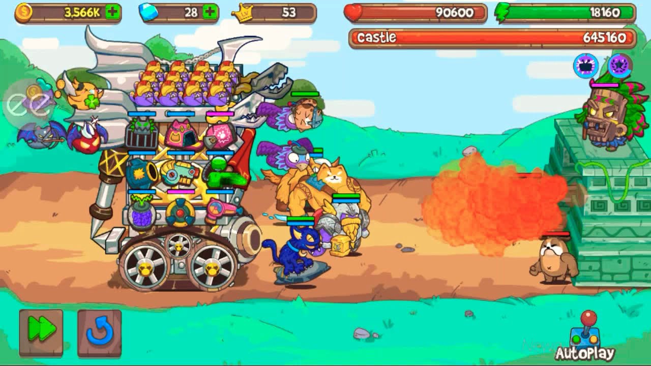 This Is Really An Intense Match! | Cat'n'Robot Gameplay - YouTube
