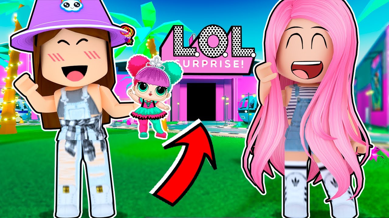Roblox - MINHA NOVA MANSÃO DA LOL SURPRISE (L.O.L. Surprise) - YouTube
