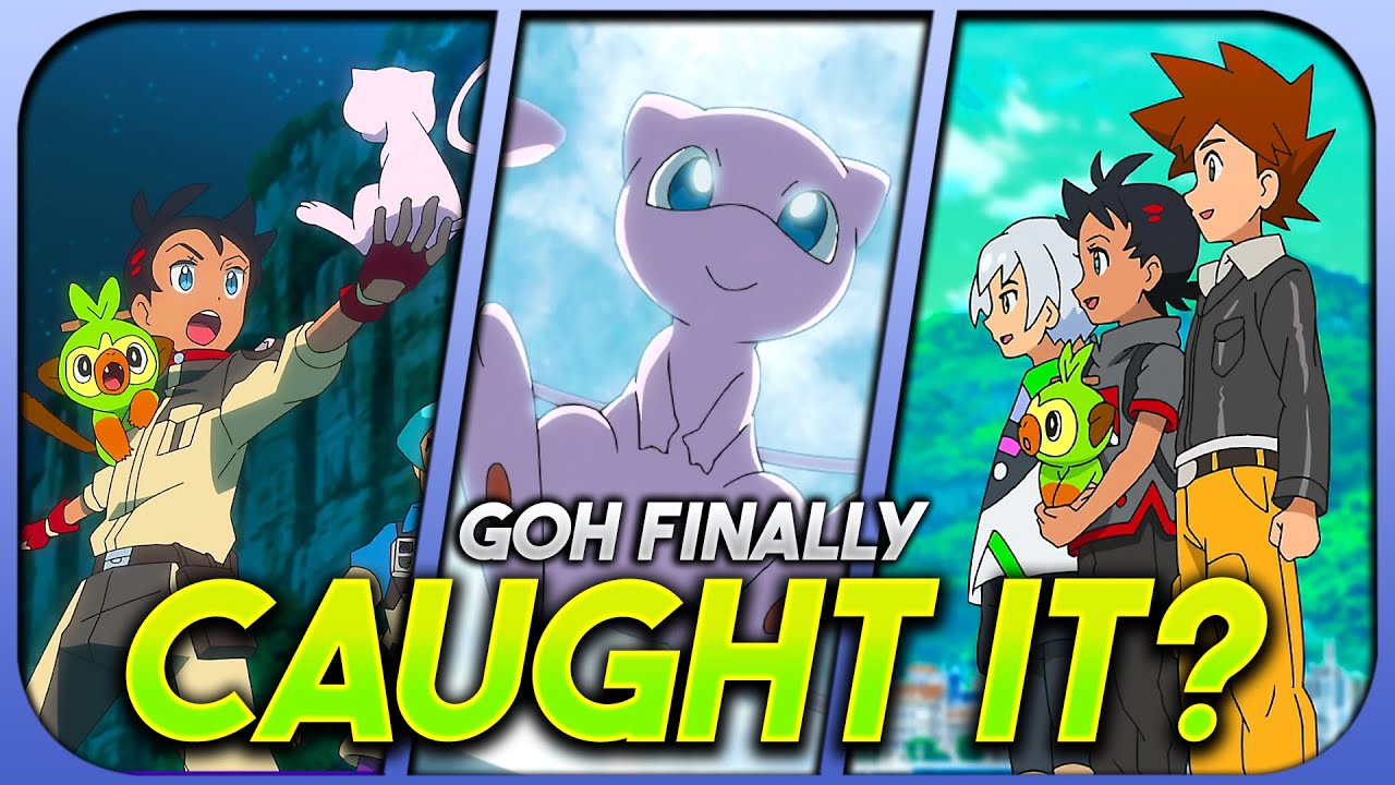 Wait Goh FINALLY Gets Mew!? | Pokemon Journeys Episode 134 - YouTube