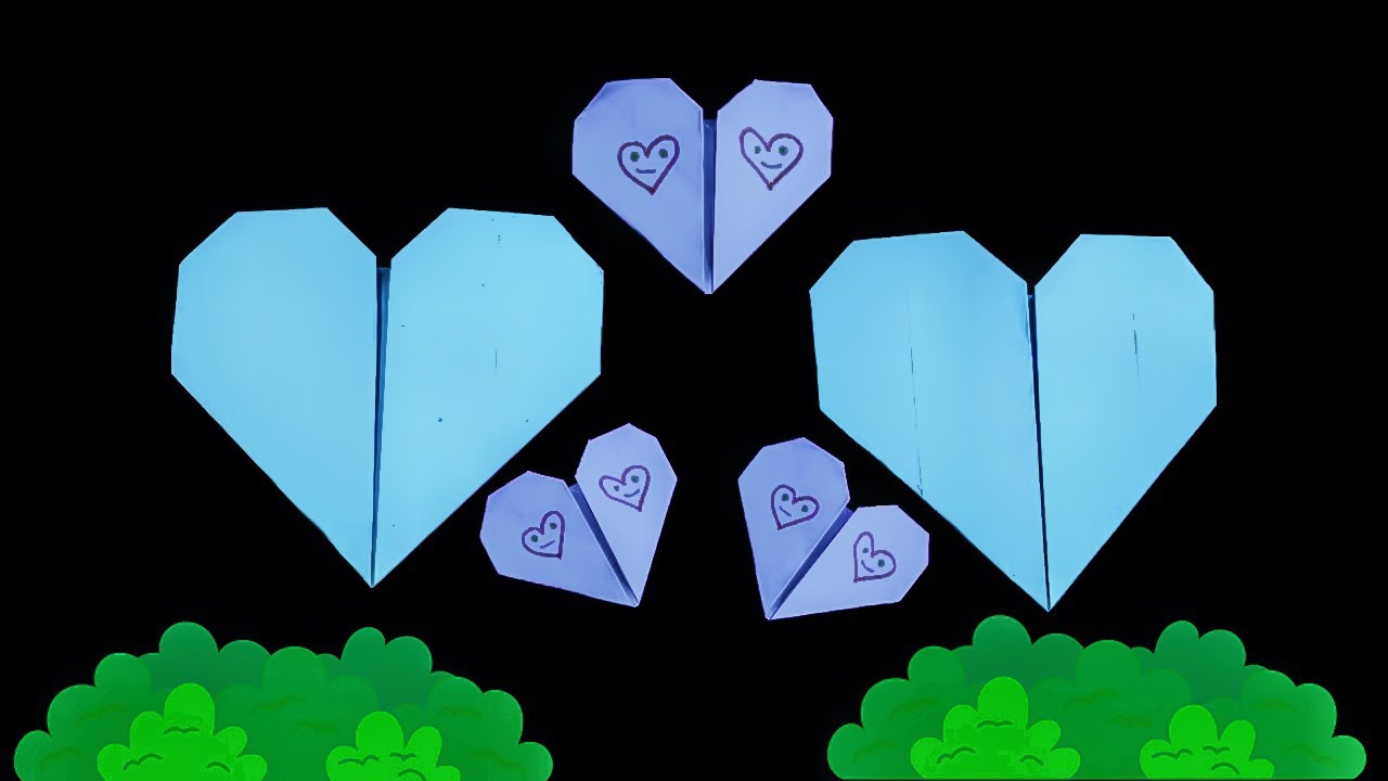 How to make paper love - YouTube