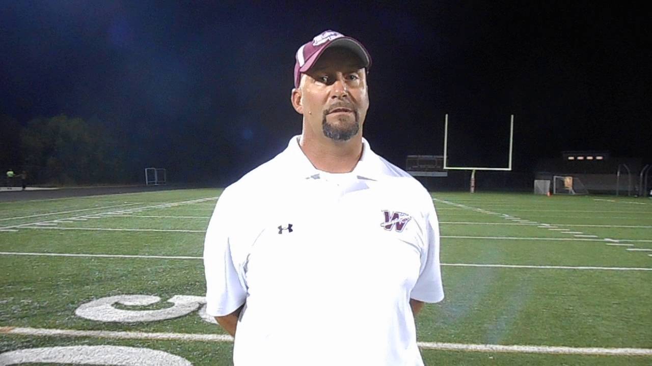 Havre de Grace football coach Brian Eberhardt 09/23/16 - YouTube