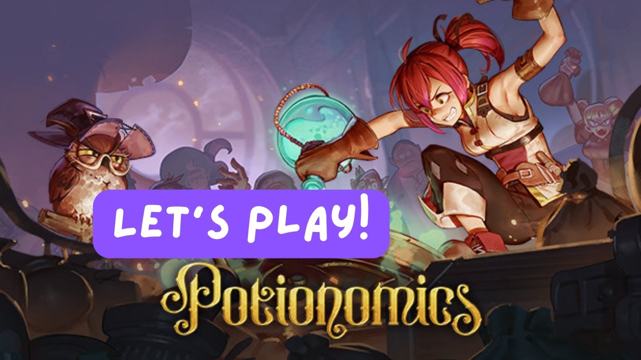 Let's Play Potionomics | Life Sim, Shop Sim, Potions Making Game - YouTube