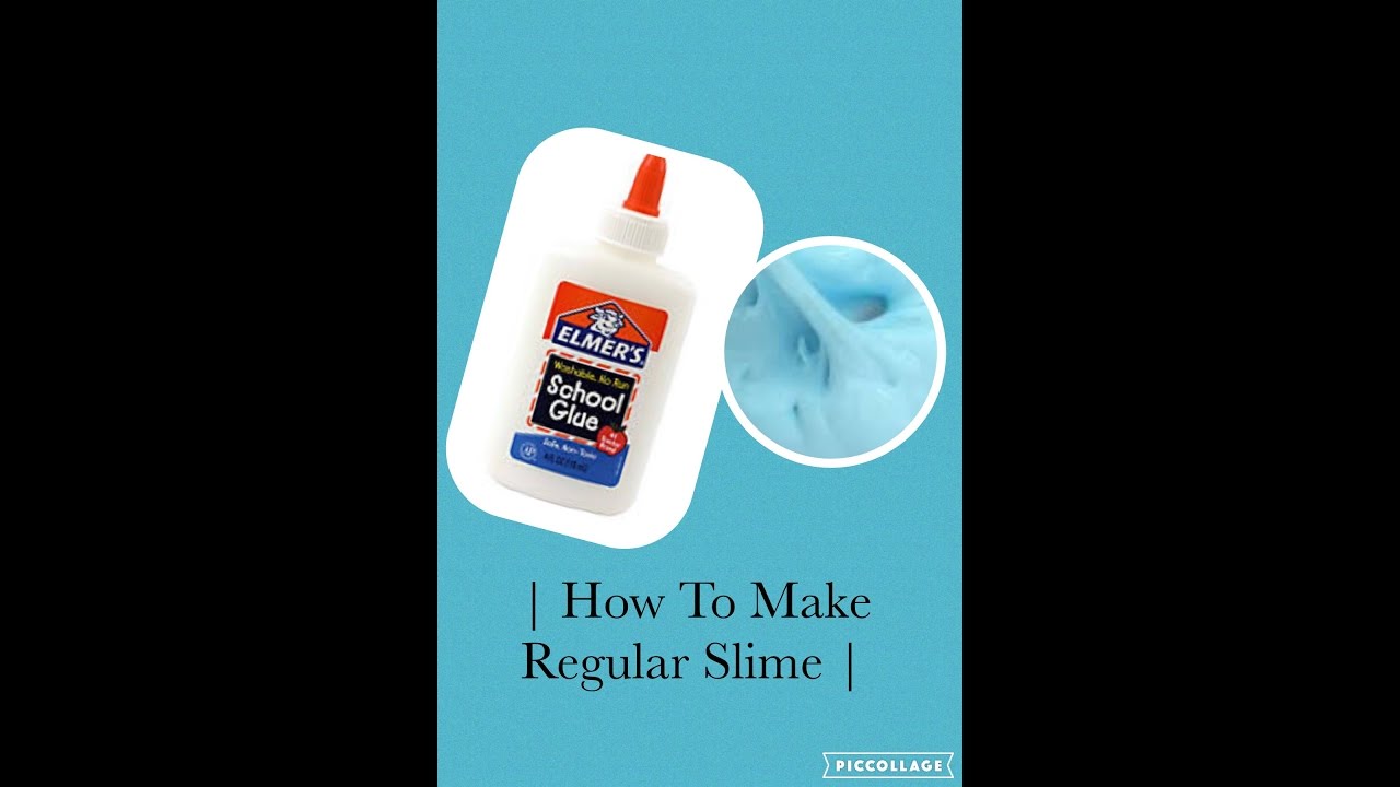 | How To Make Regular Slime | - YouTube