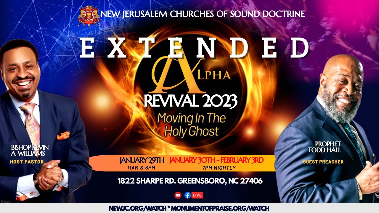 ALPHA Revival 2023 | 7pm Friday, February 3rd | Prophet Todd Hall - YouTube