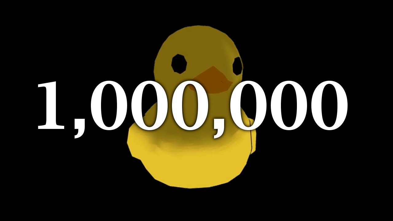 アヒルを100万回壁にぶつけるまで帰れません【Bouncing Duck Simulator】 - YouTube