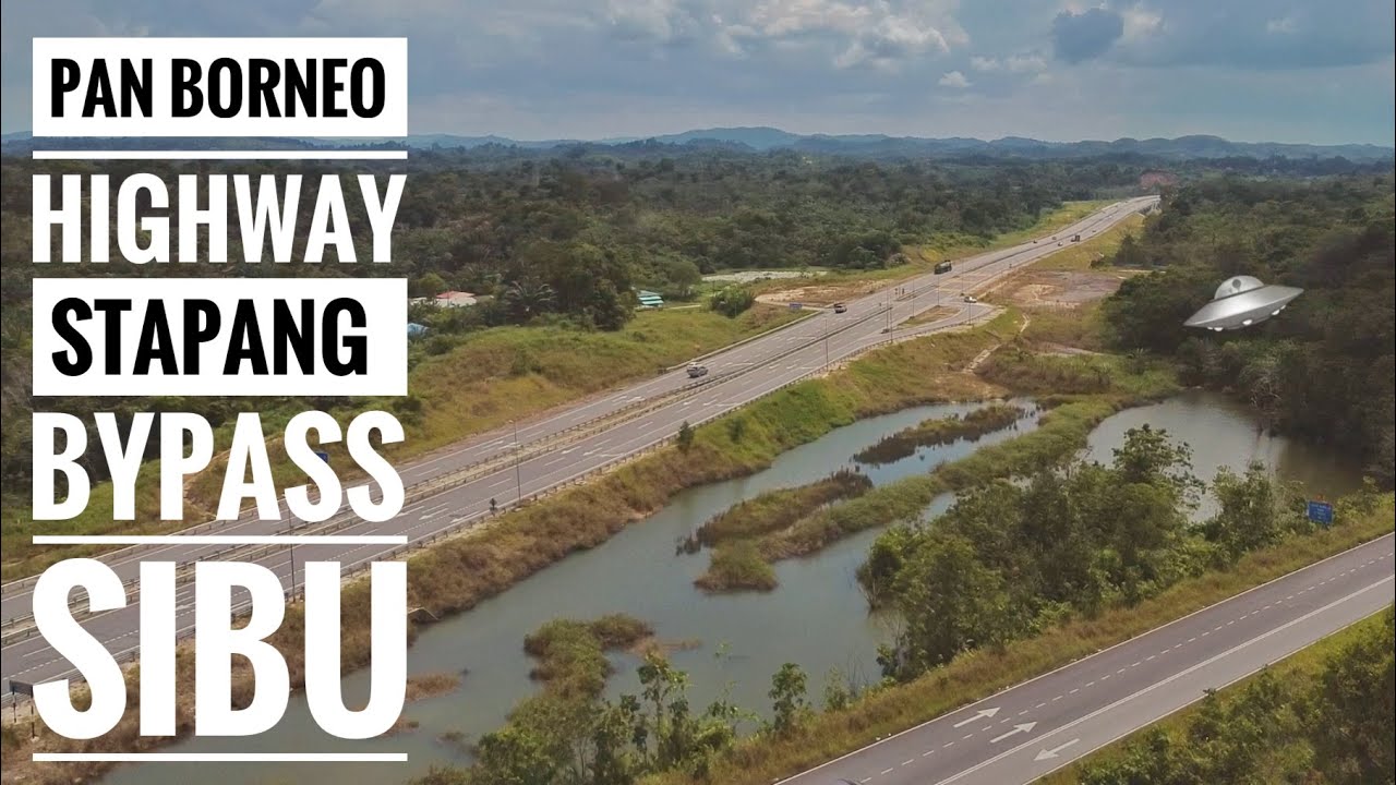 Pan Borneo Highway Stapang Bypass - YouTube