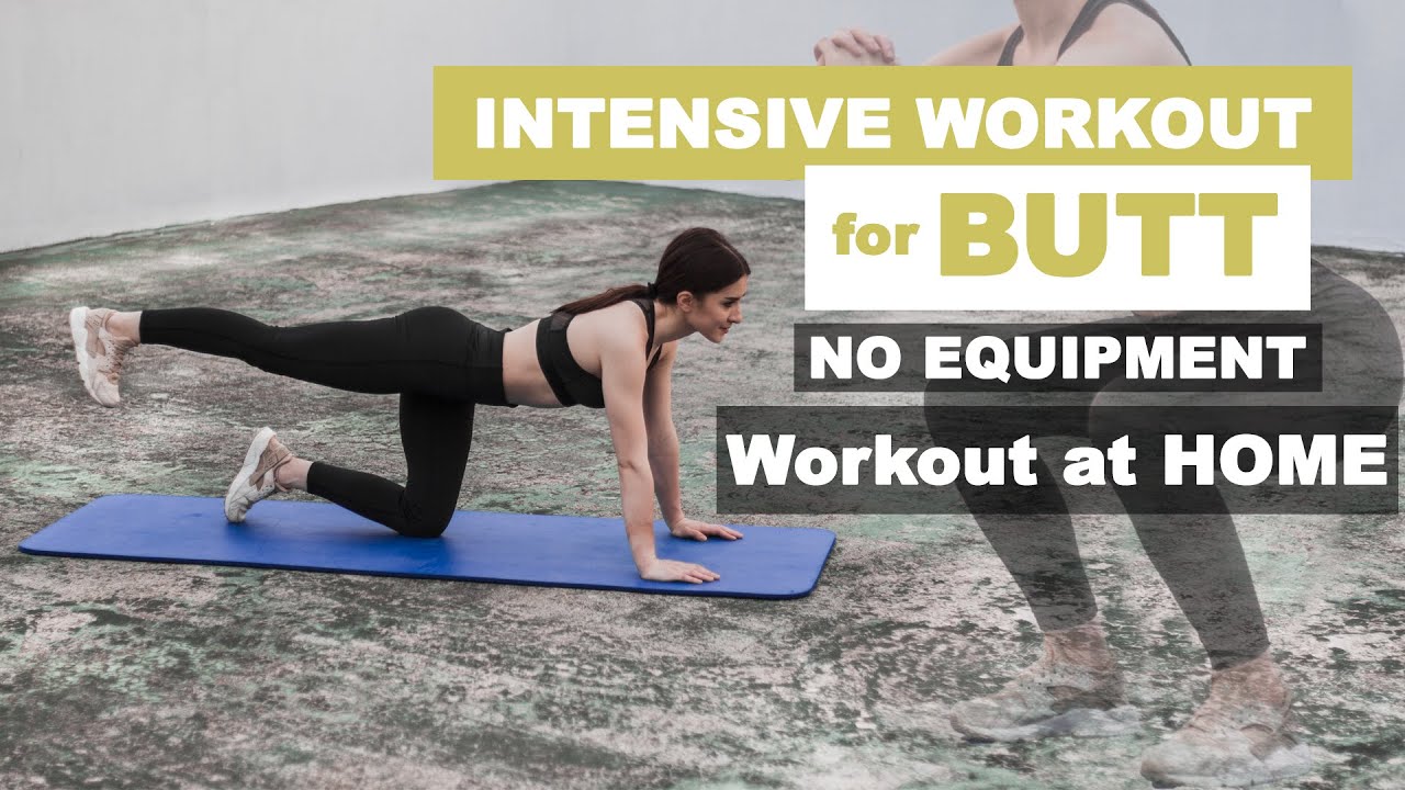 WORKOUT FOR LEGS AND BUTT / NO EQUIPMENT - YouTube