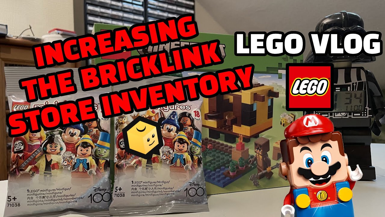 Increasing the Bricklink Store inventory! | LEGO Vlog #21 | Starting a ...