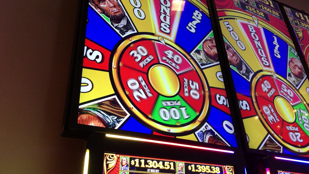 Aristocrat Crazy Money Deluxe Slot: Sky Wheel Feature - YouTube