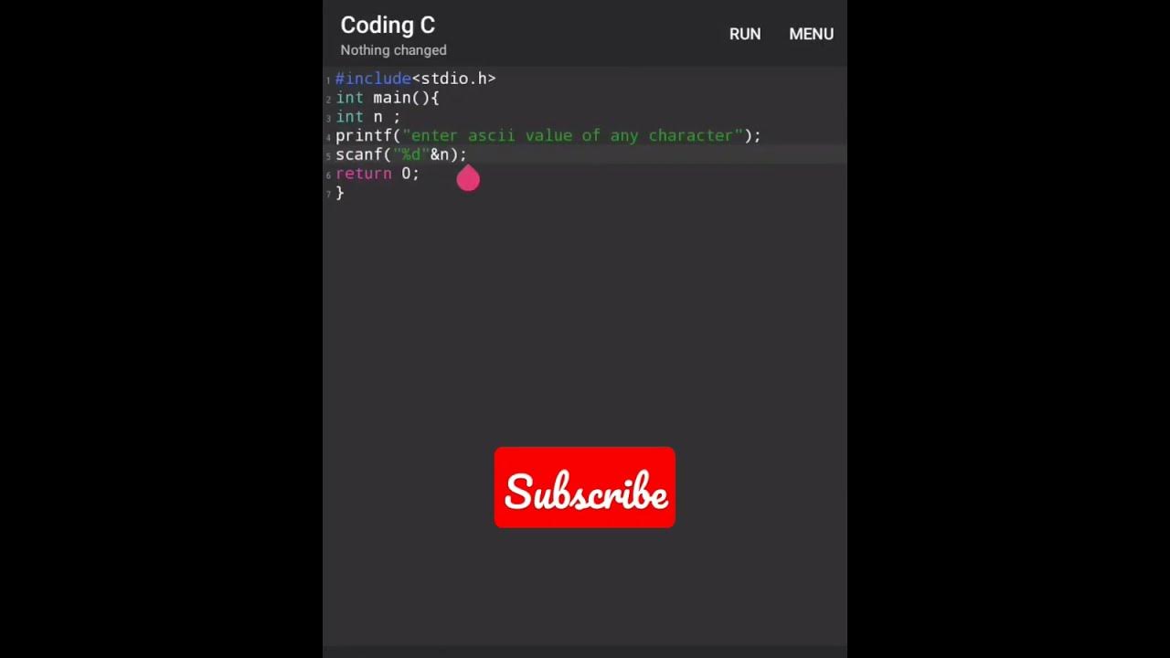 ASCII VALUE PROGRAM Program To Find The Ascii Value Of Any Character ascii-value-program-program-to-find-the-ascii-value-of-any-character