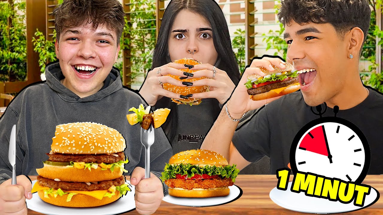 CINE MANANCA CEL MAI RAPID CASTIGA 100€ CU S1KE SI NANA - YouTube