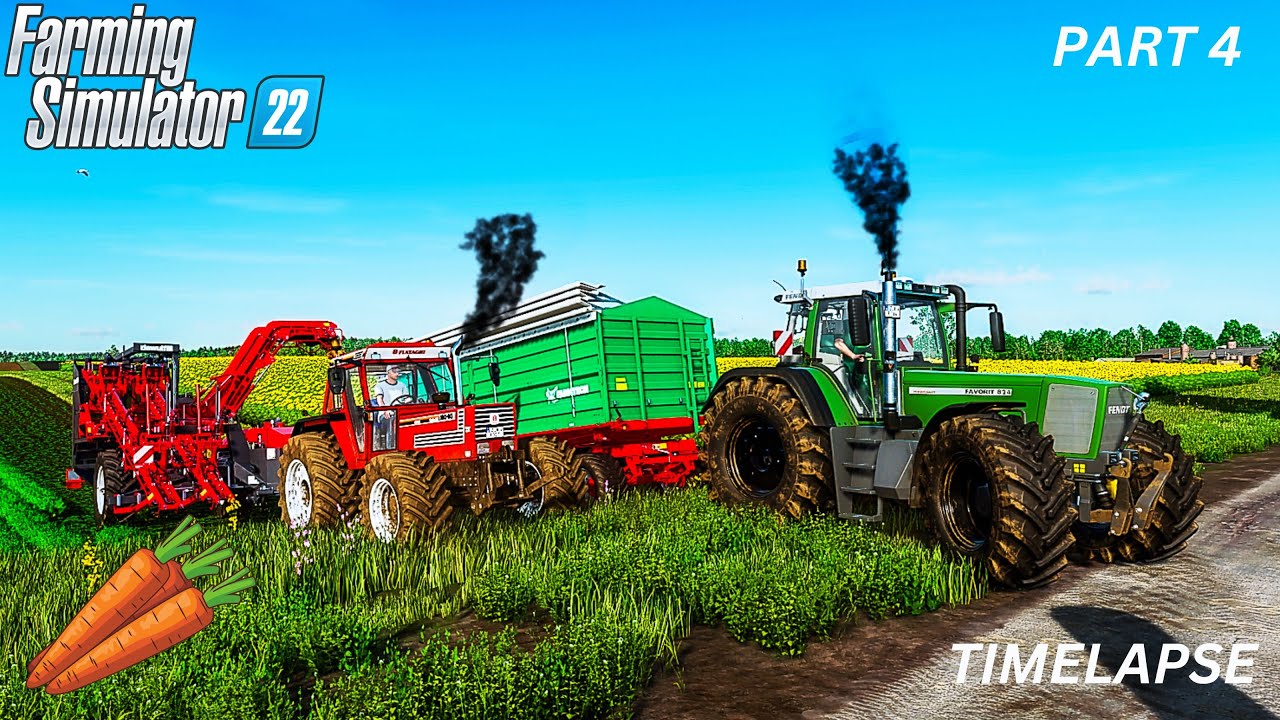 harvesting CARROTS with DEWULF GKIIS | Zielonka | PART 4 | FS22 - YouTube