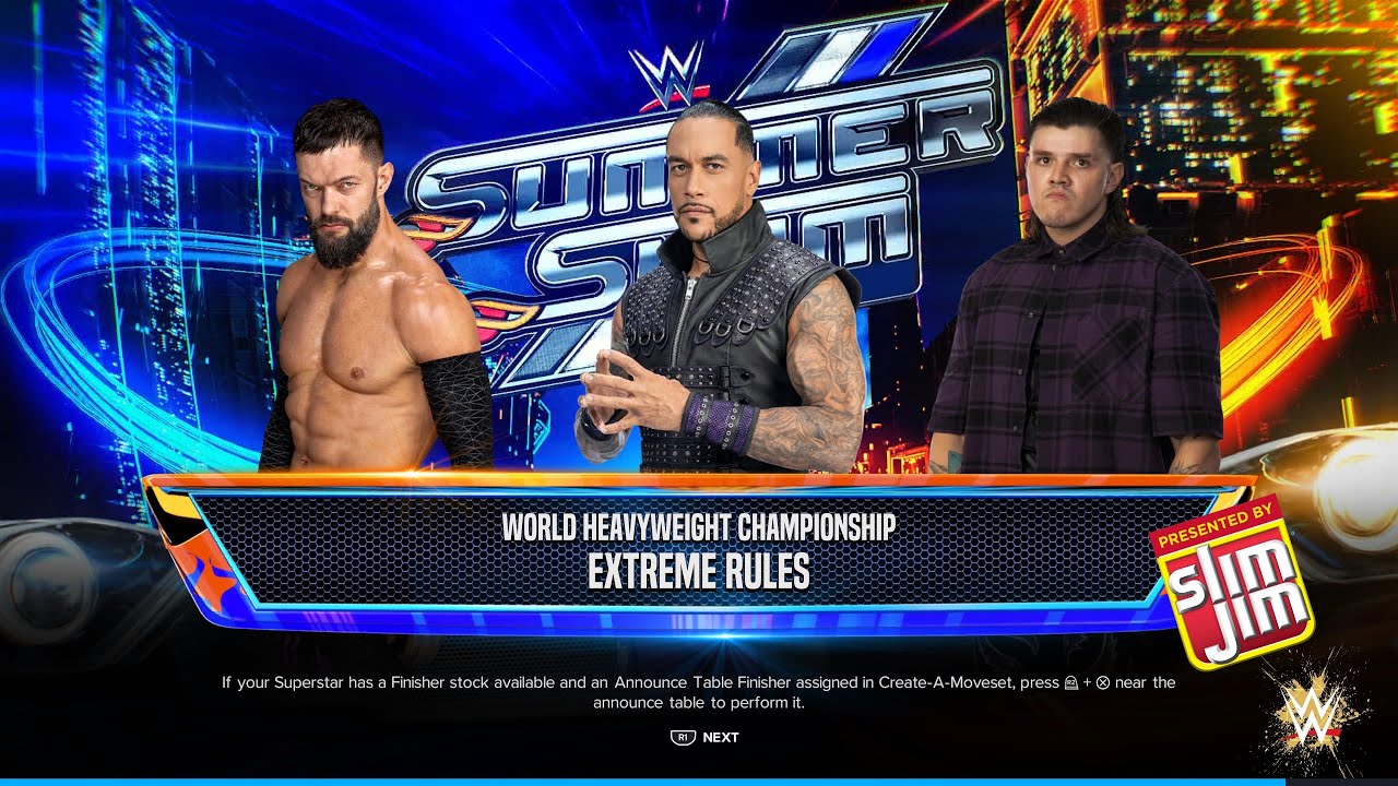 Wwe 2k24 Damian Priest Vs Finn Balor Vs Dominik Mysterio For The World