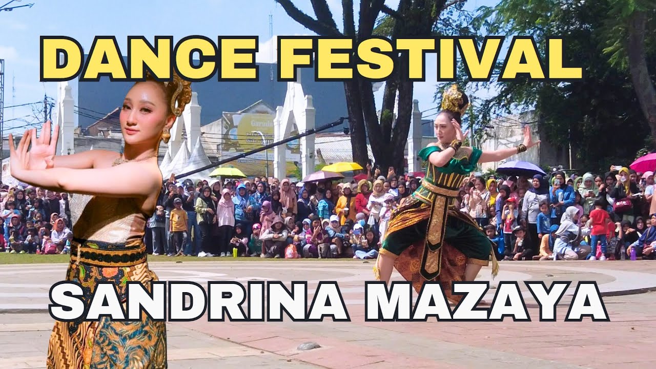 PERFORMA SANDRINA MAZZAYA IMB pada HARI TARI SEDUNIA di ALUN-ALUN ...