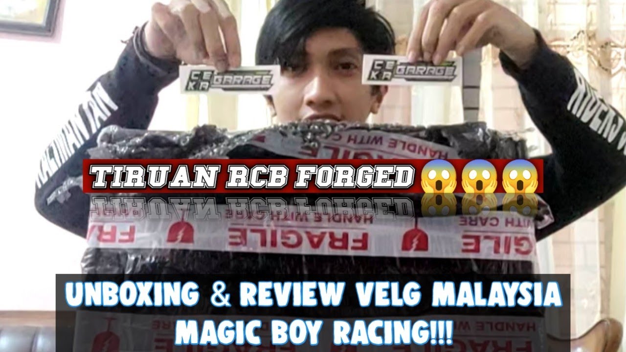 UNBOXING VELG DARI MALAYSIA MAGIC BOY RACING!!! JUPITER Z BURHAN ...