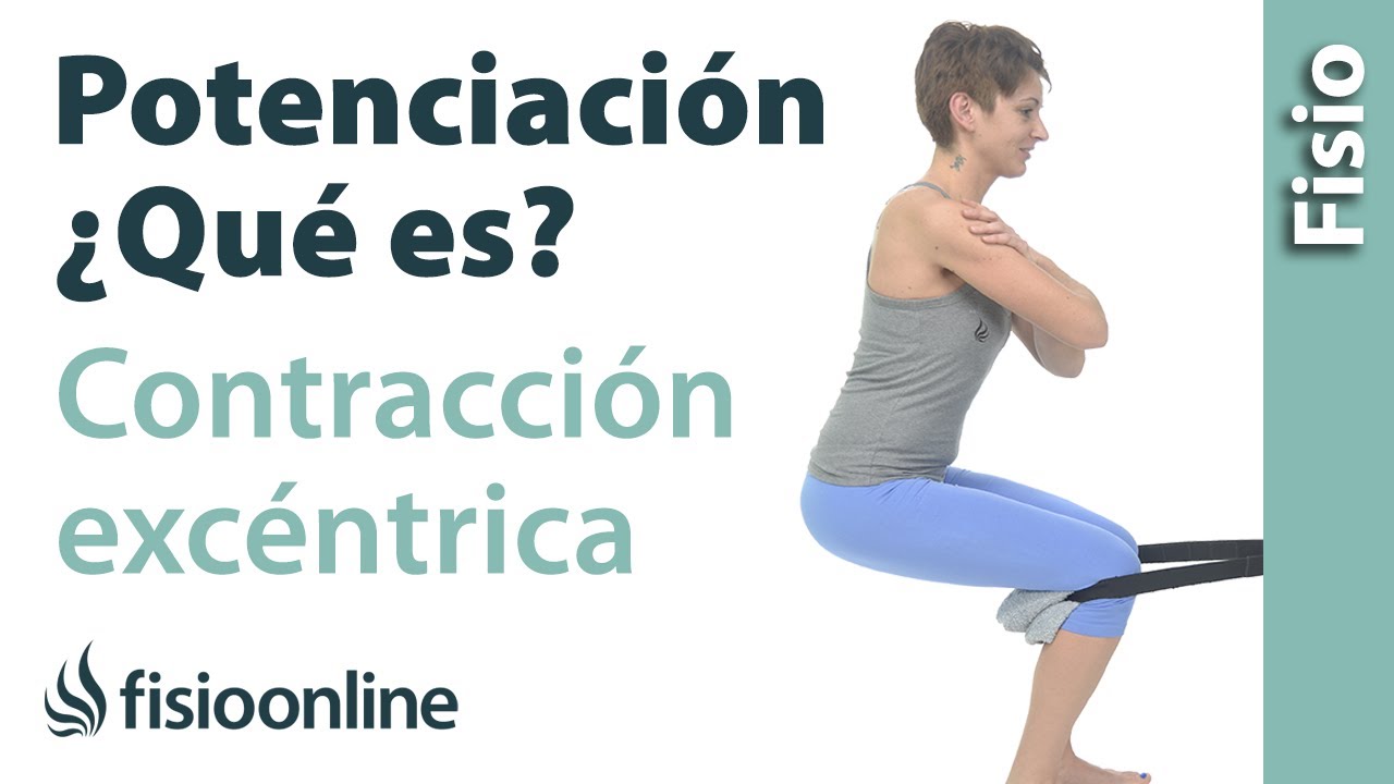 ¿Qué es la potenciación o contracción excéntrica? - YouTube