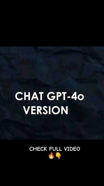 Chat GPT-4o EXPLAINED🤯🔥 #ai #chatgpt4o #chatgpt #openai #web3 #tech # ...