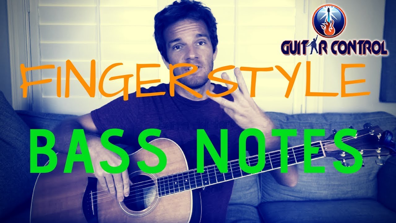Acoustic Guitar Lesson On Alternating Fingerstyle Bass Notes - YouTube