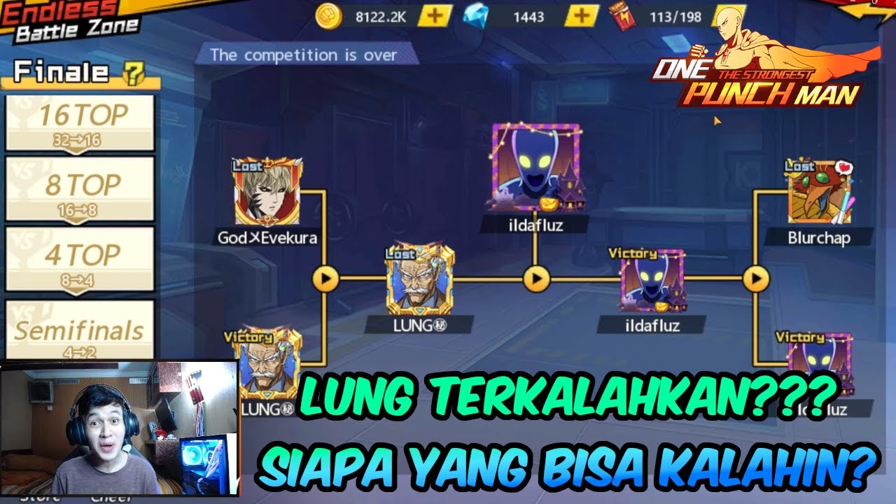 LUNG TERKALAHKAN , SIAPA YANG BISA NGALAHIN ??? TONTON FINAL EBZ INI ...