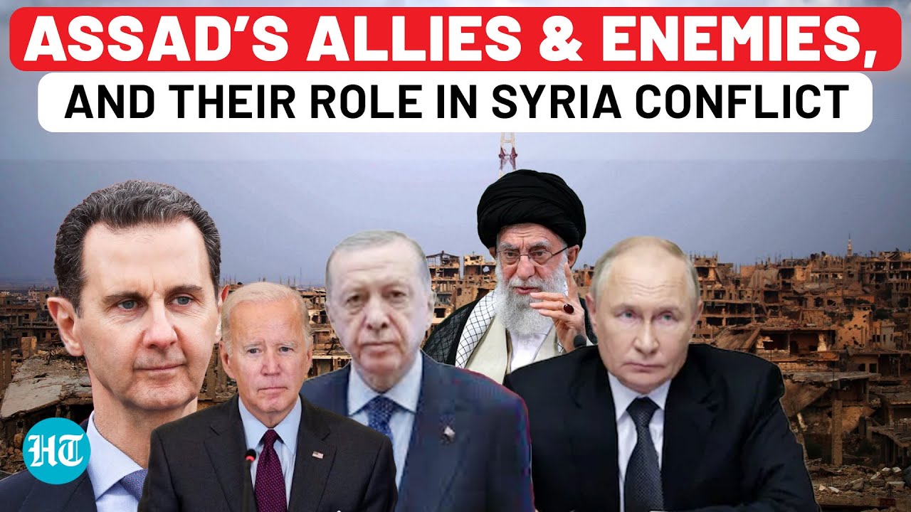 Syria Conflict: Assad’s Allies & Enemies, And The War-Torn Nation’s ...