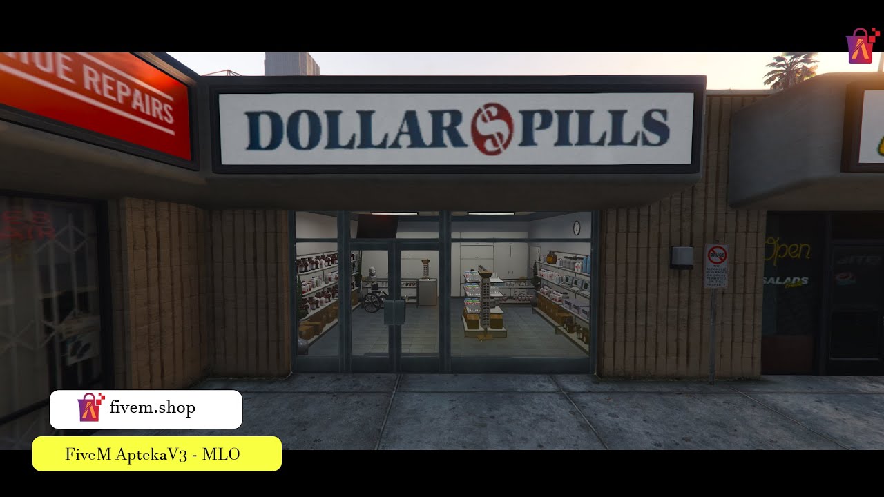 FiveM Medical Store Mlo #fivem #medical - YouTube