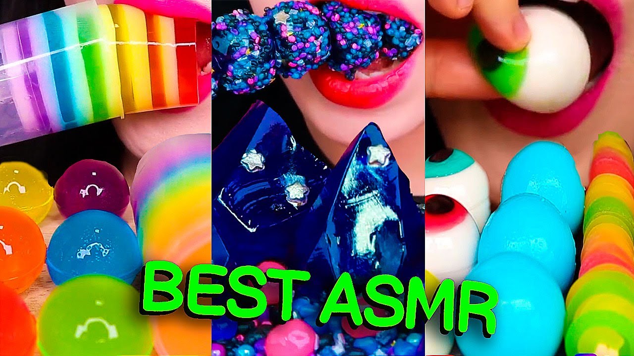 Best of Asmr eating compilation - HunniBee, Jane, Kim and Liz, Abbey ...