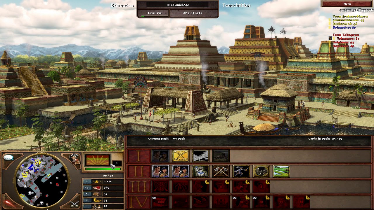 Age of Empires 3 Aztec Gameplay 3 - YouTube