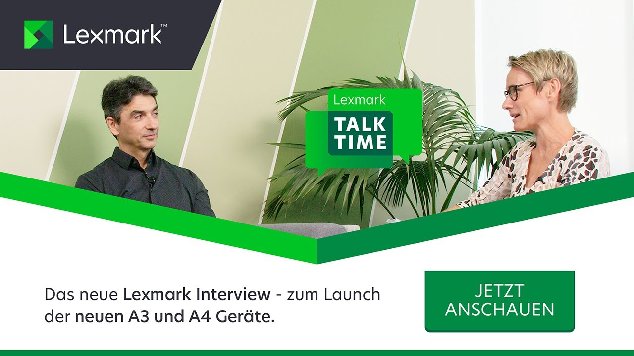 Lexmark TALK TIME zum Launch der neuen A3 und A4 Geräte - YouTube