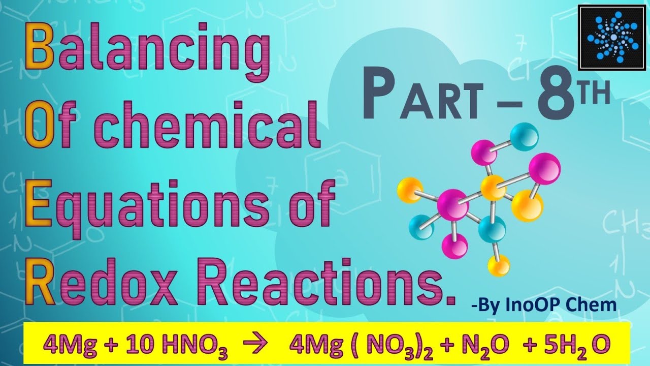 How to Balance a Redox chemical reaction in 5 easy steps by @inoopchem ...