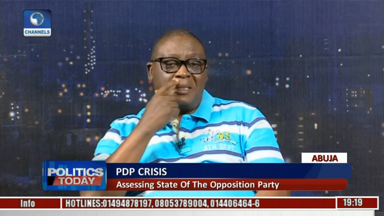 Politics Today: Dayo Adeyeye Blames Ruling Party For Crisis In PDP ...