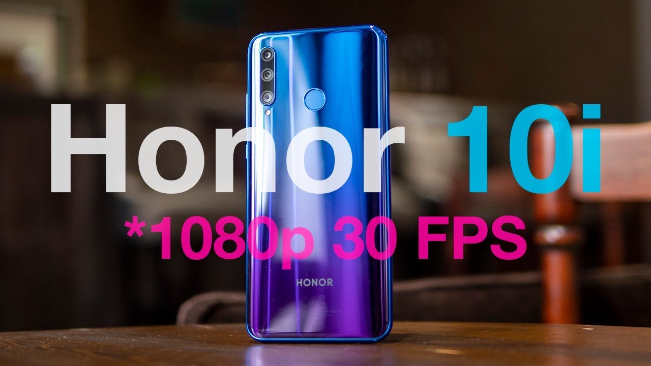 Honor 10i - 1080p video example (30 FPS)