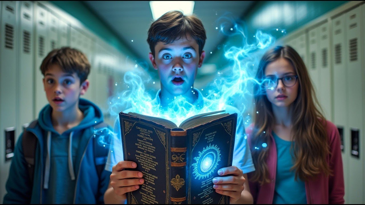 Boys Join A Magic School And Find A Magic Book That Gives Them ...