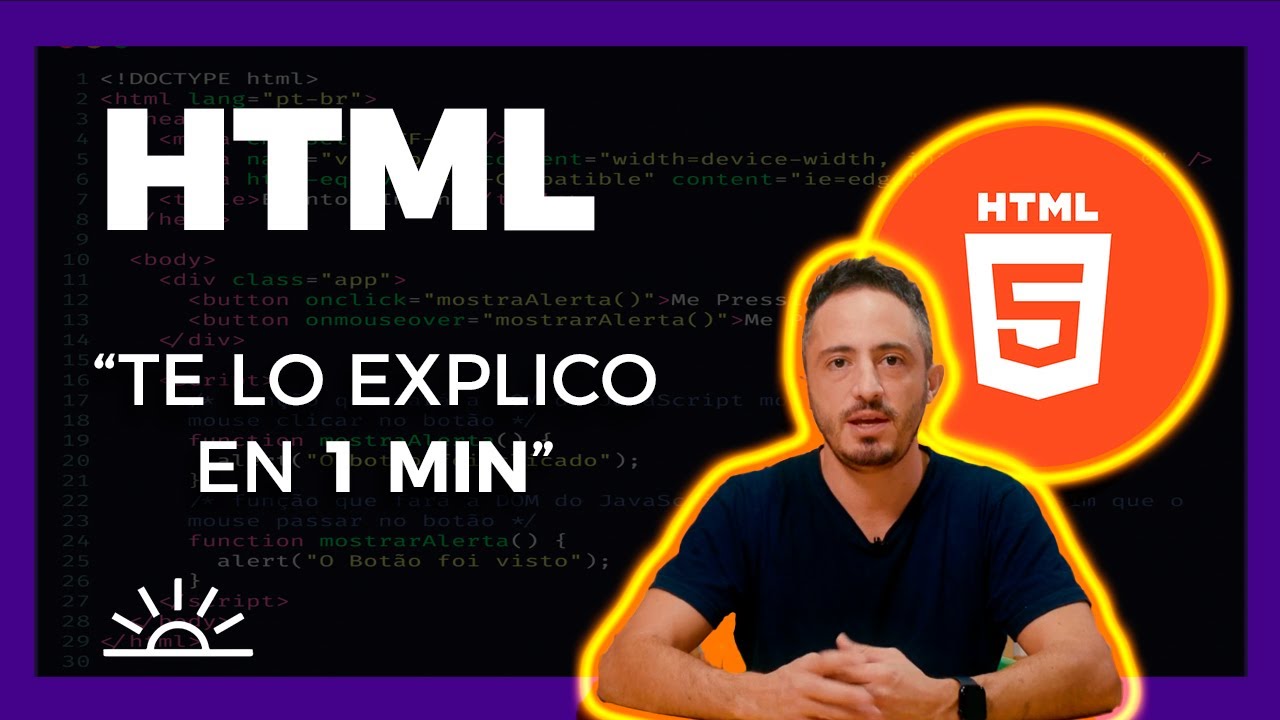 Lo básico de HTML , en 1 minuto! lo básico que tenes que saber! - YouTube
