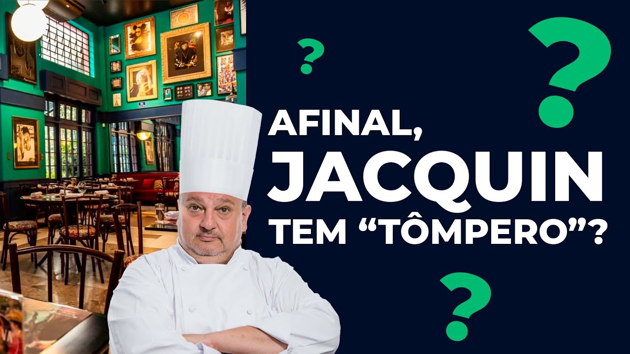 Fui investigar se o Ça Va do CHEF ÉRICK JACQUIN realmente tem "tômpero ...