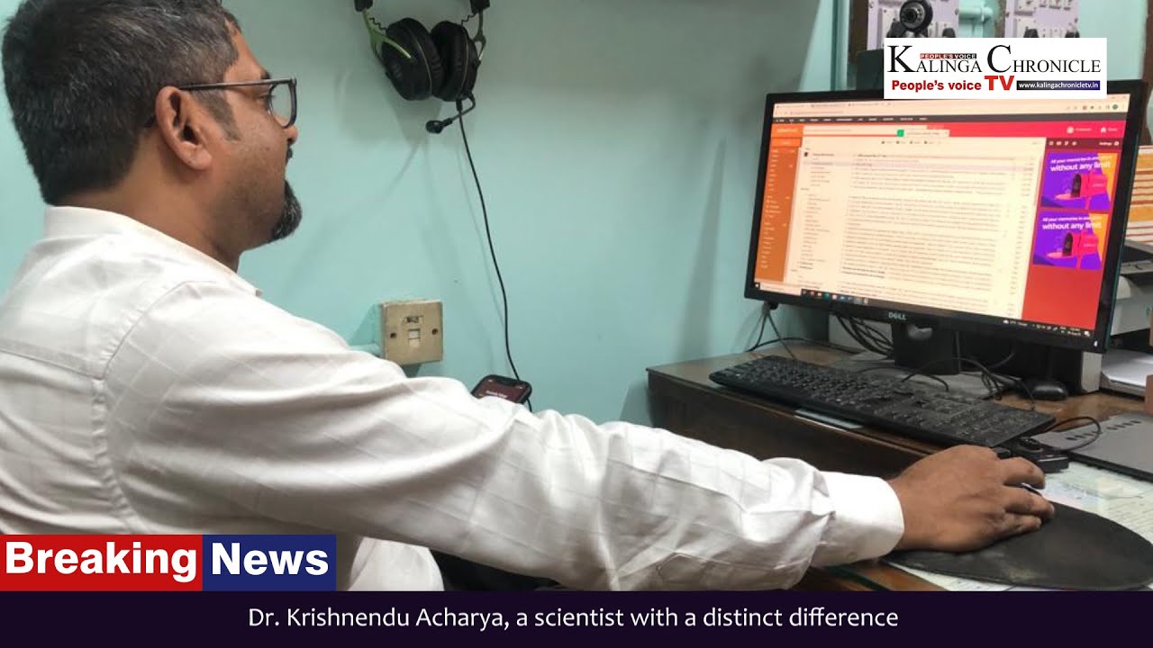 Dr. Krishnendu Acharya, a scientist with a distinct difference - YouTube