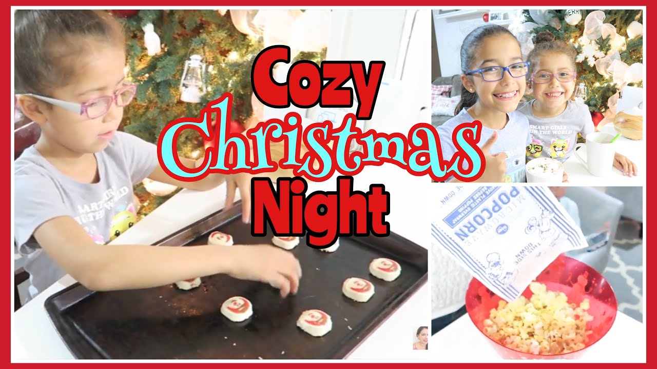 Cozy Winter Night Routine | Christmas Traditions | Night time Routine ...