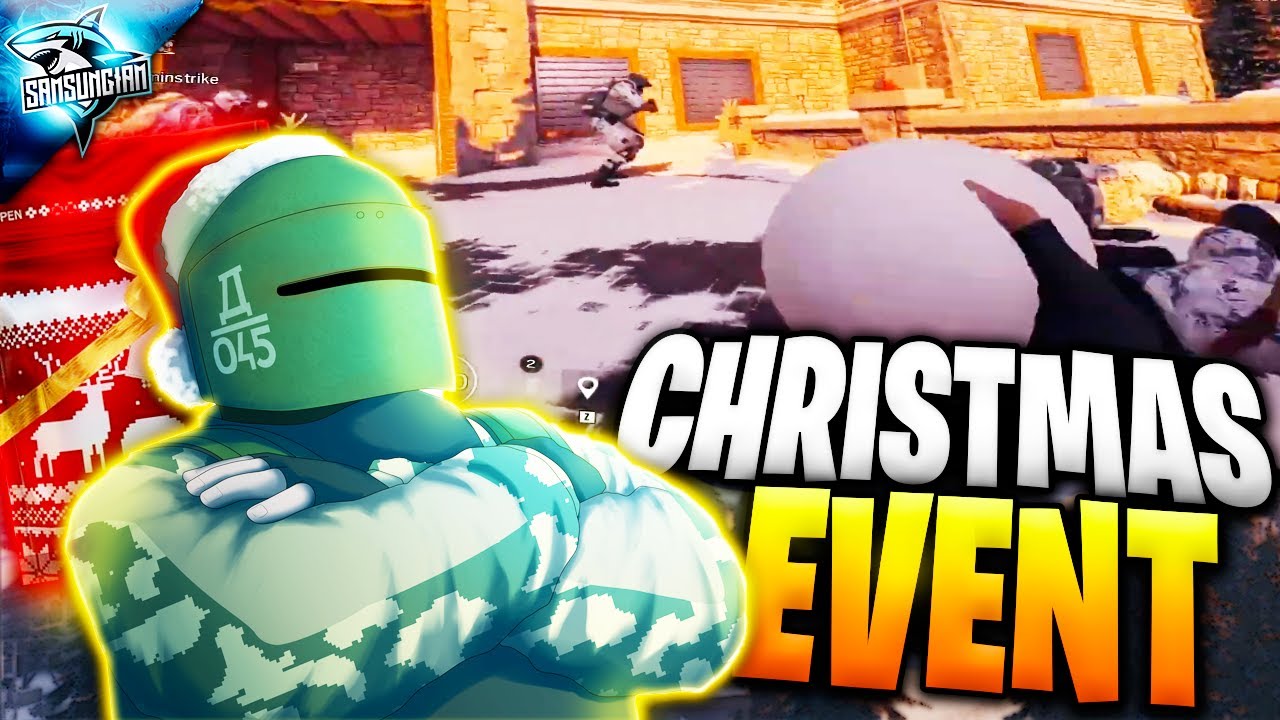LEAKED Christmas Event Gameplay!!! Snowball Event - Rainbow Six Siege ...