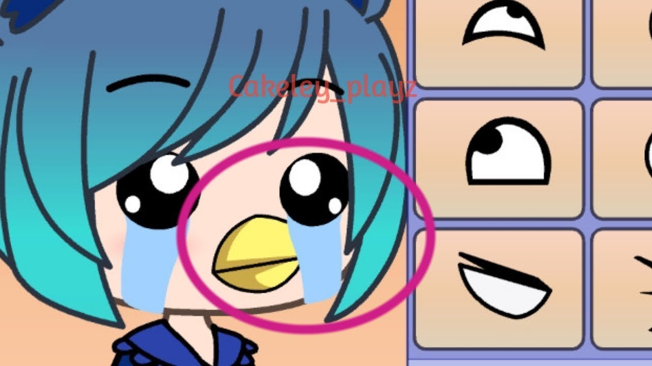 Gacha Life Poses With Eyes