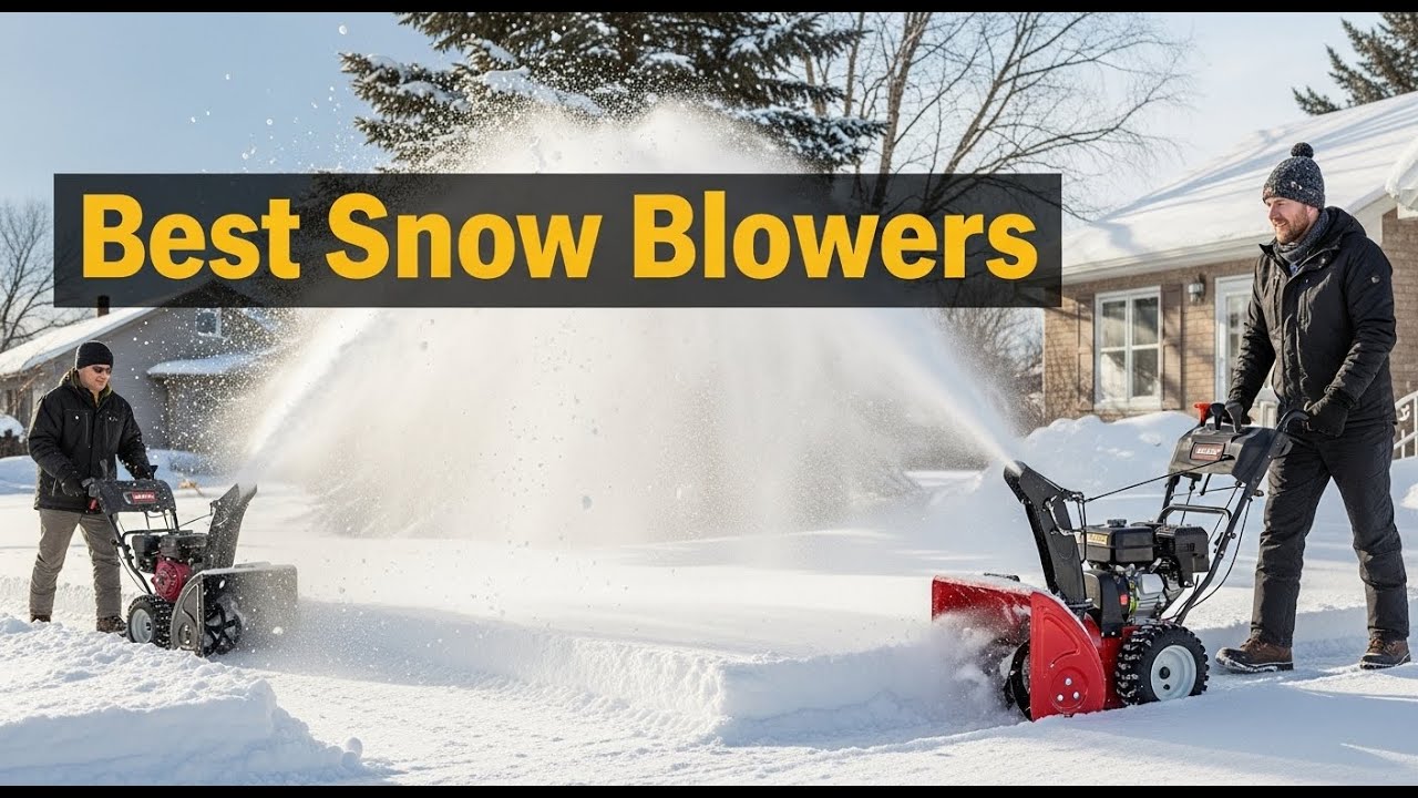 TOP 5 Best Snow Blowers 2026 | Snow Blowers That Actually Work In Heavy ...