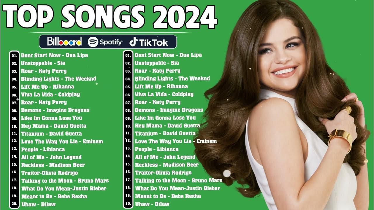 Billboard English Pop Music Playlist 2024 - Best Hits Spotify 2024 - Clean Pop Playlist 2024 ...