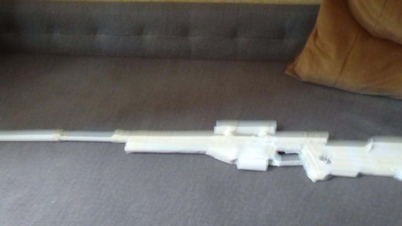 AWP из бумаги 1 часть - YouTube