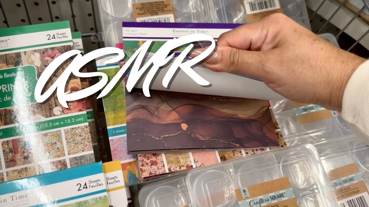 ASMR Shopping sounds NO TALKING - YouTube