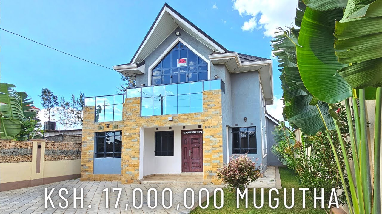 INSIDE KSH. 17,000,000 RUIRU MUGUTHA MAISONETTE WITH AN INTRIGUING ...