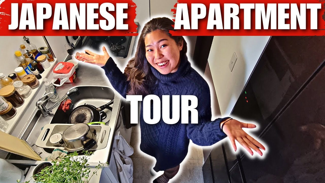 Japanese Apartment Tour How to Survive in Japan for $400 Month - YouTube